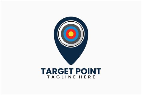 Flat Modern Target Pin Point Logo Template 17245606 Vector Art At Vecteezy