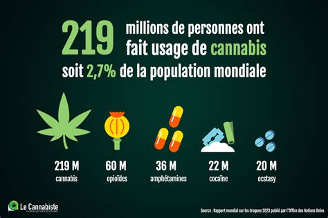 Rapport ONUDC 2023 le cannabis en tête