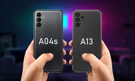 مقایسه گوشی سامسونگ A13 با A04s قیمت و مزایا و معایب