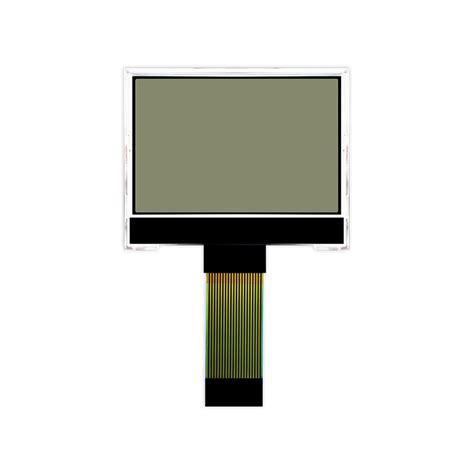Graphic Cog Lcd 17inch 128x64 Mcu Fstn Display With Side White