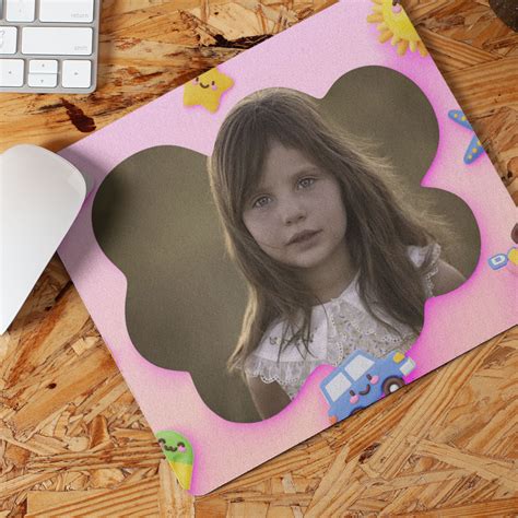 Mouse Pad Personalizat Fata Cu Poza Deyu
