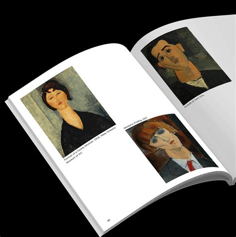Amedeo Modigliani Editorial Design On Behance
