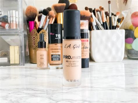 Top 5 Medium To Full Coverage Drugstore Foundations Jasmine Maria