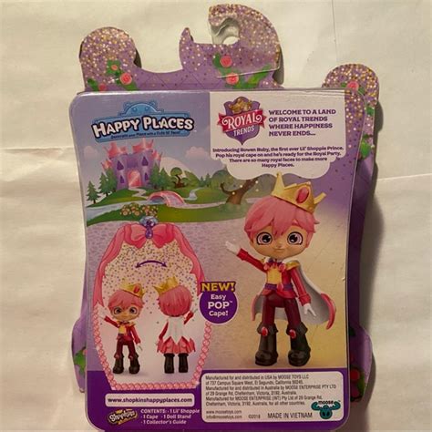 Shopkins Toys Shopkins Happy Places Royal Trends Prince Rowen Ruby Action Figure Poshmark