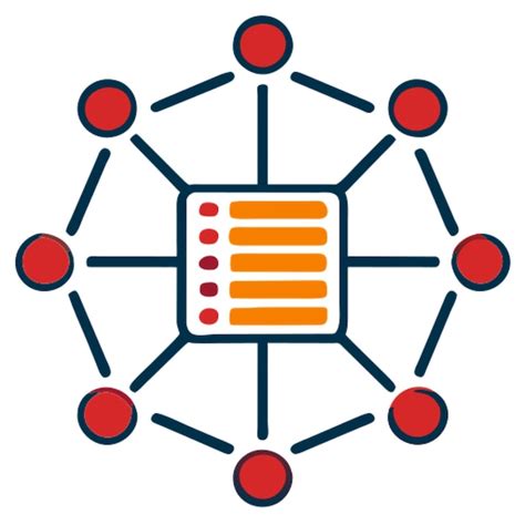 Premium Vector Technology Network Outline Icon Icon