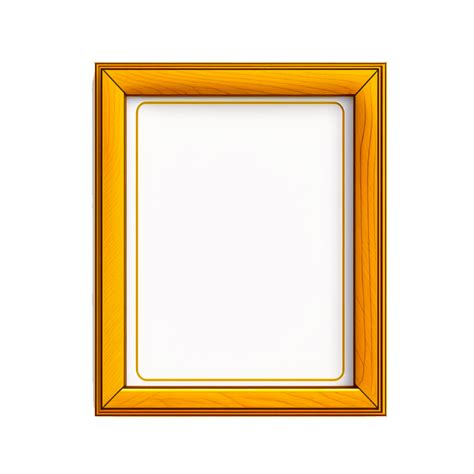 Golden Frame Png Generative Ai PNG