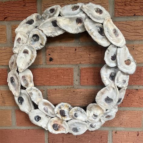 Oyster Shell Wreath Etsy