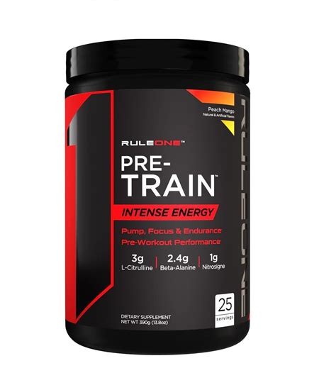 Rule 1 Pre Train High Intensity Pre Workout 390 грамм Магазин спортивного питания Lifesport Uz
