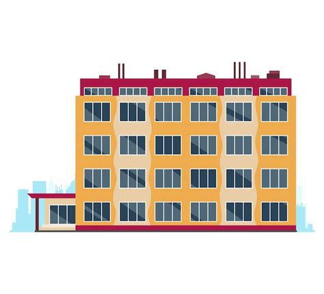 건설 현장 단계 다층 주택 건설 건축 과정 건축 기술 및 기계 주택 개발 완료 프리미엄 벡터