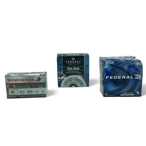 Assorted 12 Ga Ammunition Approx 38 Rounds