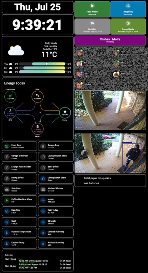 Replaced Magicmirror With Lovelace Dashboard Dashboards And Frontend Home Assistant Community