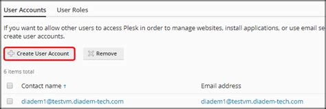 How To Create Plesk Login For Each Subscription Diadem Technologies