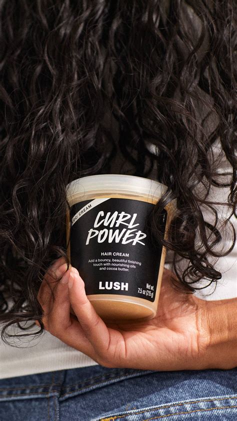Curl Power Hair Smoothing And Curl Defining Cream Lush