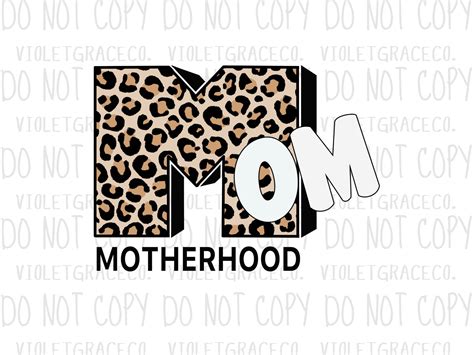 Mom Motherhood Png Mtv Png Sublimation Dtf Design Retro Png Design