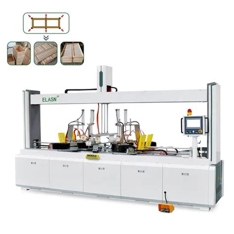 High Frequency Multifunction Wood Frame Assembling Machine For Making Wooden Photo Window Door