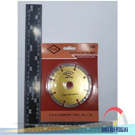Jual MATA POTONG KERAMIK DIAMOND WHEEL DRY PISAU POTONG KERAMIK DSK RMP Shopee Indonesia