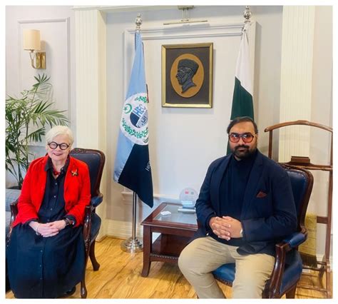 Saad Wasim On Linkedin Meeting With Hec Chairman