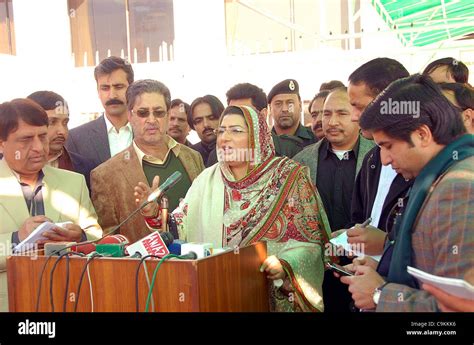 Federal Minister For Information And Broadcasting Drfirdous Ashiq