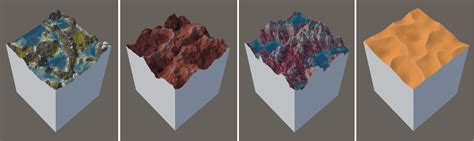 Shader Based Procedural Terrain By Abababbb