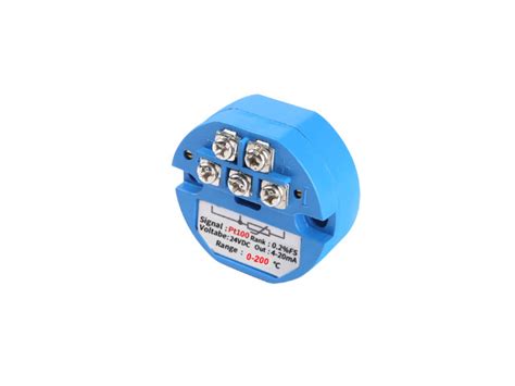 Sst203 เครื่องส่งสัญญาณ Temperature Sensor Pt100 Rtd Transmitter 0 200c Output Current 4 20ma