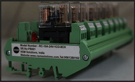 8 Channel 24V Coil Relay Module At Best Price In Pune By N S M Solutions ID 16116569333