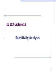 Understanding Sensitivity Analysis In Engineering Economics Course Hero