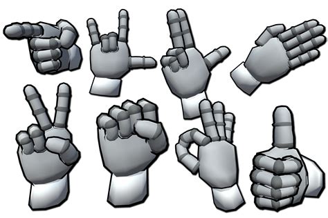 Hand Poses 3d Animations Unity Asset Store