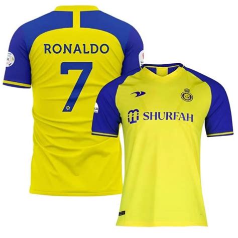 Maillots Al Nassr Ronaldo 2025 2026 Foot Soccer Pro