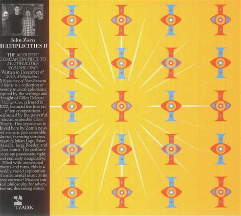 John Zorn Multiplicities Ii Cd At Juno Records