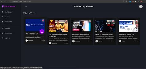 GitHub Rishavchanda Podstream This Podcast Streaming Application