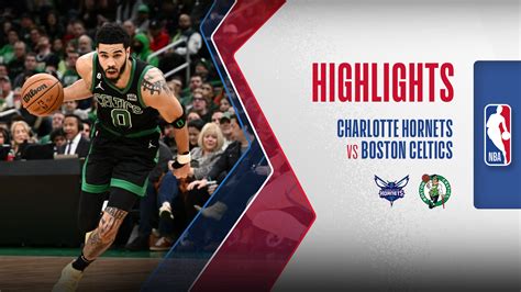 Charlotte Hornets Boston Celtics Highlights FPT Play
