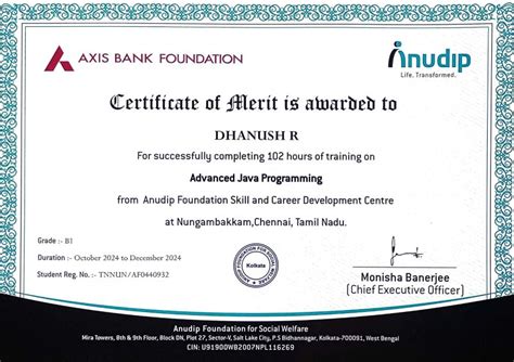 Advanced Java Oop Concepts Multithreading Exception Handling File Dhanush R
