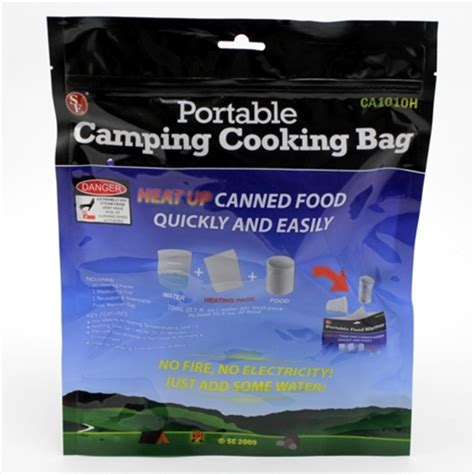 Camping Cooking Bag W 10 Heating Pads Be Ready Earthquake And