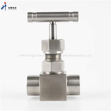 Swagelok Type Needle Valve Globe Valve Socket Weld Pressure Gauge Valve And Manual Control