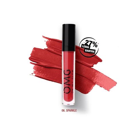 Jual Omg Oh My Glam Matte Kiss Lip Cream 35gr Lipcream Omg Bpom