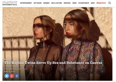 Articles — The Kaplan Twins
