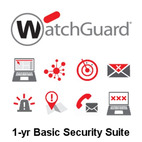 Watchguard Basic Security Suite Renewal 1 Yr For Firebox T20 Wgt20341