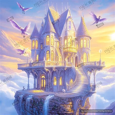 Ai创作图梦幻城堡建筑 带楼梯的超现实城堡 粉红宫殿插画城堡幻想 幻想的城堡 超现实的城堡 粉红宫殿插画幻想城堡 阁楼皇宫插画 粉红色的带楼梯的超现实城堡 超现实主义的城堡 浪漫梦幻城堡
