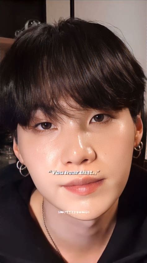 Bts Suga Min Yoongi Nose Ring Fashion Moda Fashion Styles Fashion