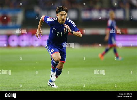 Niigata Japan 10th Oct 2014 Kosuke Ota Jpn Footballsoccer