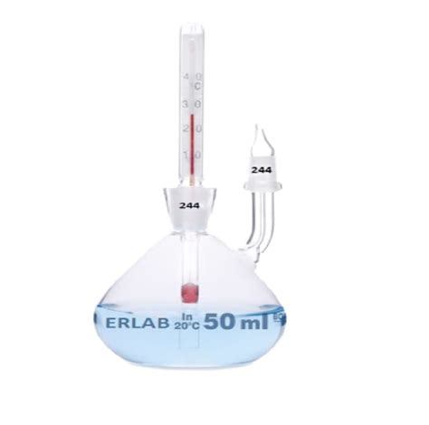 Pycnometer With Thermometer