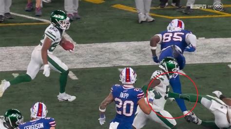 Jets Got Away With Illegal Trip On Punt Return For Touchdown