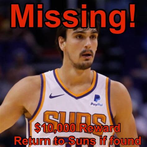 Missing Please Call The Suns If You See This Man Rsuns