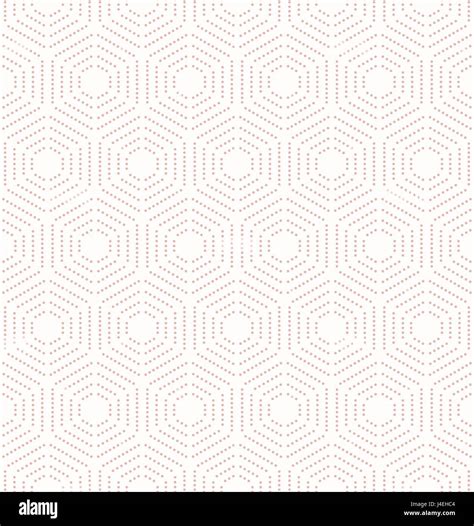 Dotted Hexagonal Grid Stock Vector Images Alamy