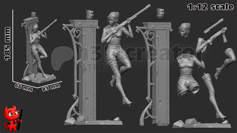 👾 Caitlyn・ Stl File For 3d Printing・cults