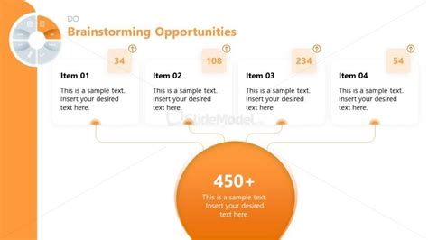 Brainstorming Opportunities Slide For PDCA Template SlideModel