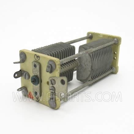 P7763513 PT 2 General Electric Split Section Variable Capacitor 18 160pf 1 2Kv Used