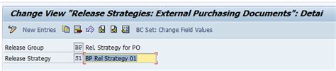 Setting Up Purchase Order Release Strategy Sap Community
