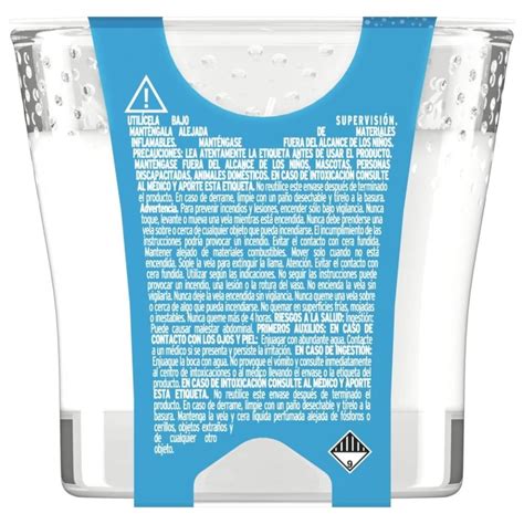 vela aromatizante glade frescura de aires navideños 96 g walmart