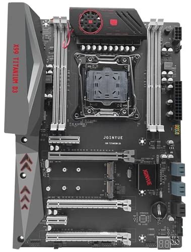 Jingyue X99 Titanium D3, homóloga de la D4 pero con DDR3 | Placas Chinas